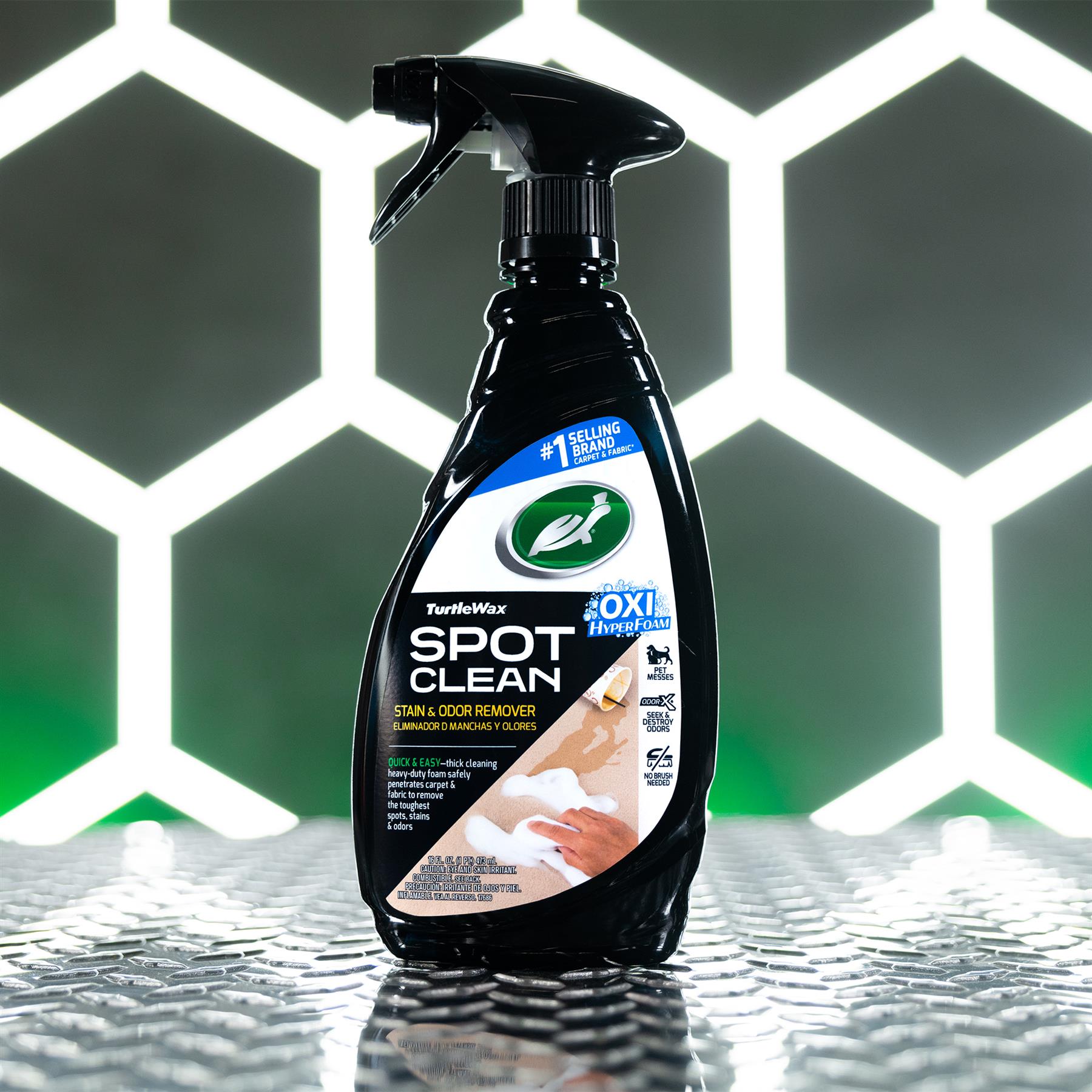 Turtle Wax Spot Clean Stain & Odour Remover 473ml