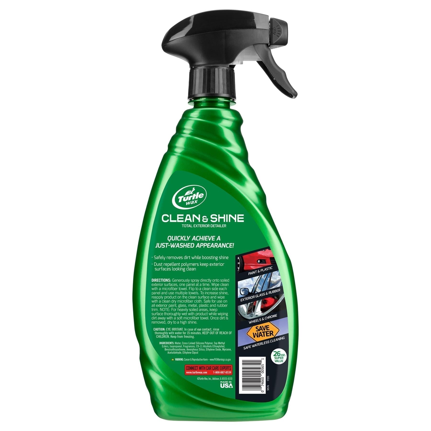 Turtle Wax Clean & Shine Car Detailing Spray 769ml