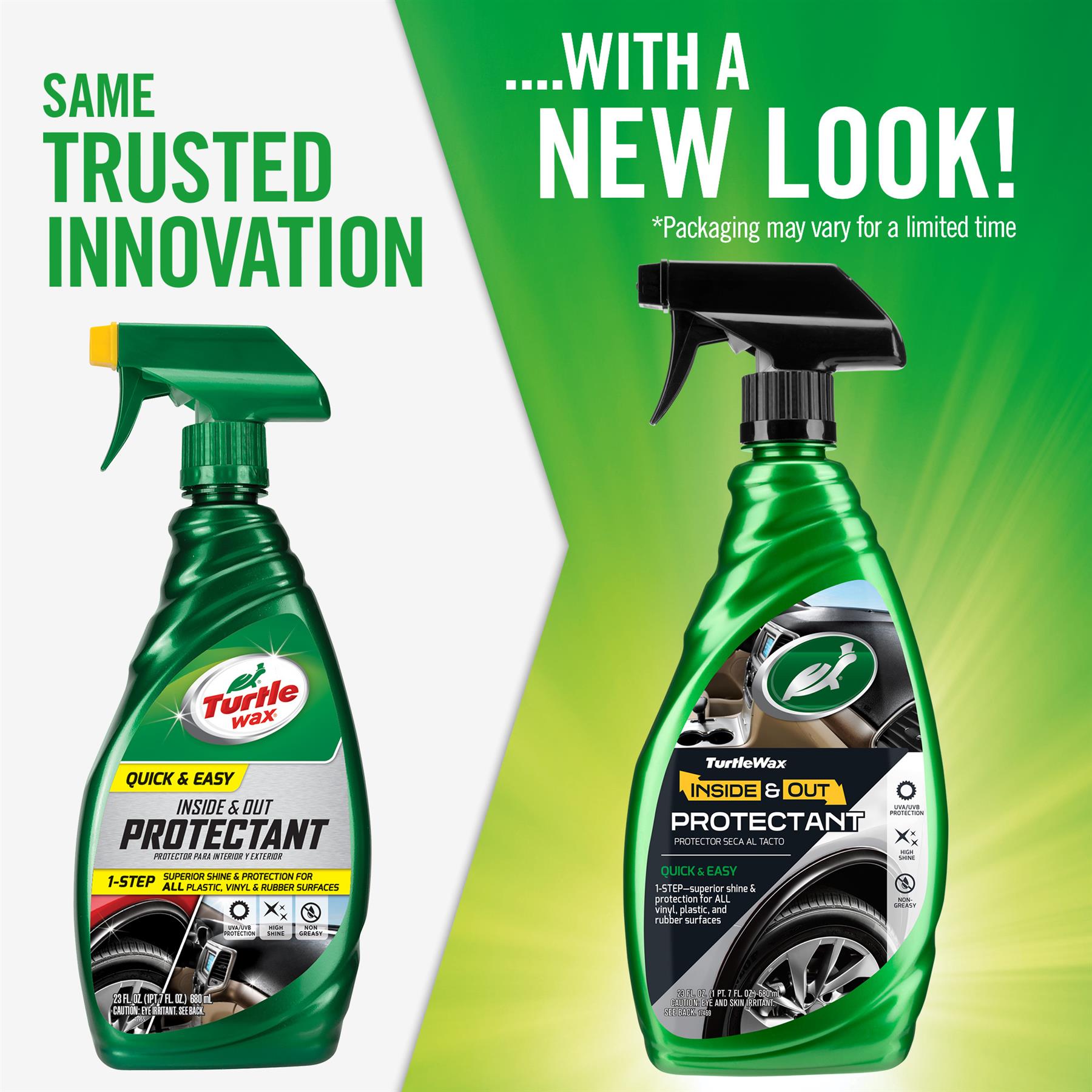 Turtle Wax Inside & Out Car Protectant 680ml